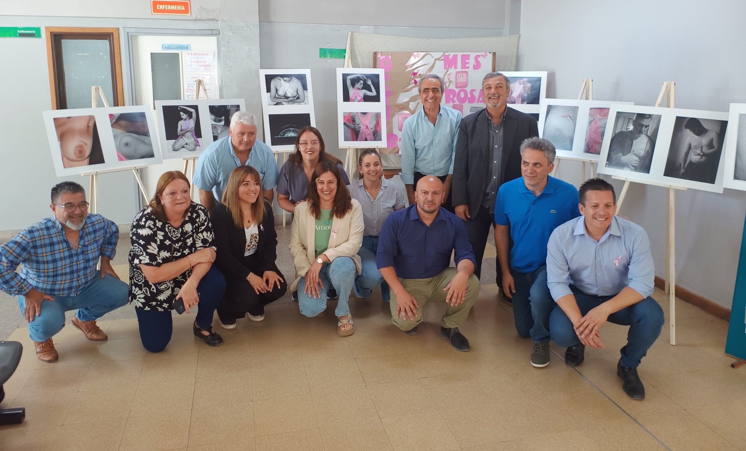 OCTUBRE ROSA - MUESTRA FOTOGRÁFICA CONCIENTICEMOS JUNTOS - HCD Junín Mendoza